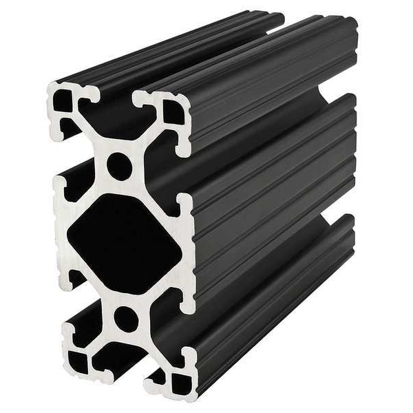 80/20 Framing Extrusion, T-Slotted, 15 Series 1530-LITE-BLACK-145 | Zoro
