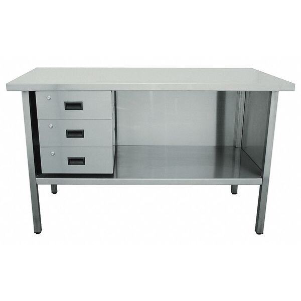 Jamco Workbench, Stainless Steel, 60" W, 35" Height, 1200 lb., Straight ...