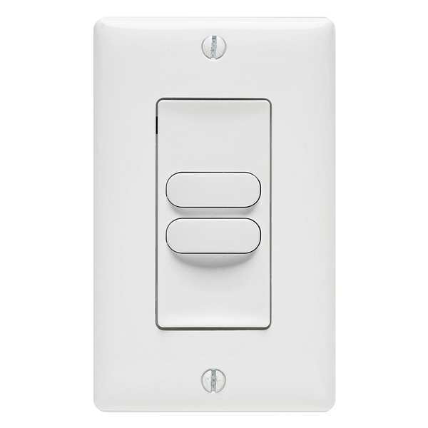 Hubbell DSM30W2 Wall Switch,Push Button,Momentary,White | Zoro.com