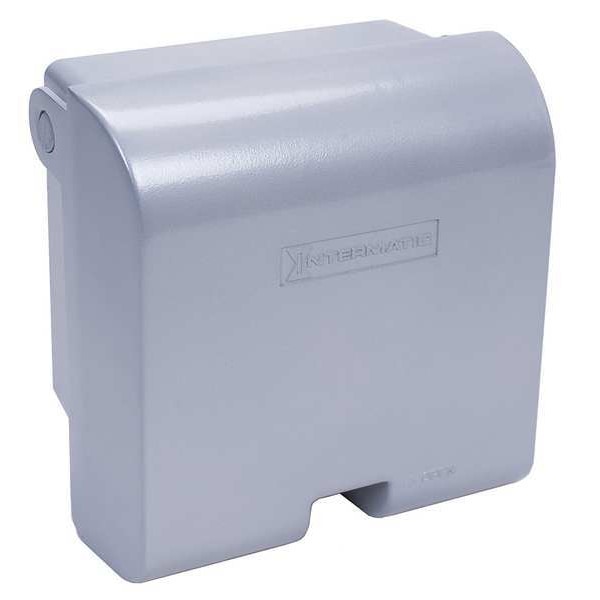 Intermatic Weatherproof Cover, Switch Box Type, 2 Gang, Die-Cast ...