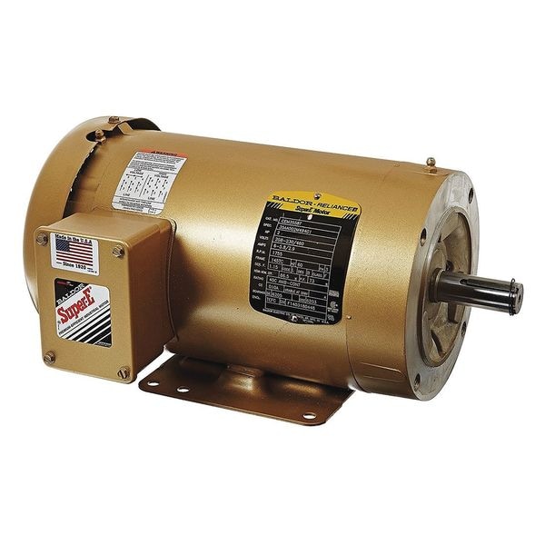 Baldor-Reliance Three-Phase General Purpose Motor, 2 HP, 145TC Frame ...