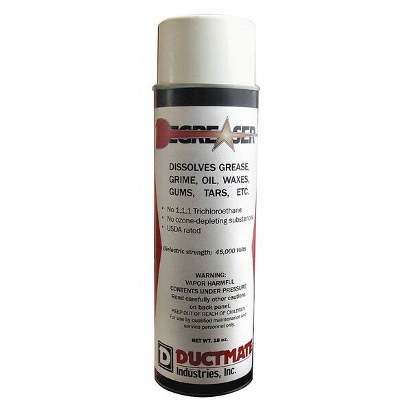 Ductmate Degreaser, Aerosol Can, 18 oz., Solvent GRDEGREASERCAN | Zoro