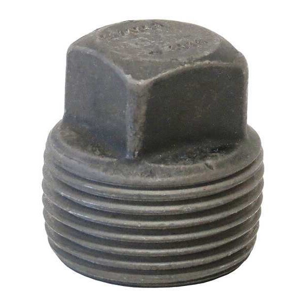Anvil MNPT, Forged Steel Square Head Plug, Class 3000 0361301609 | Zoro