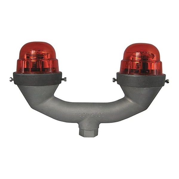 Hubbell Lighting Markerlght Led Faa 2Head 3/4In/1In Hub AW-D-P-3-120 | Zoro