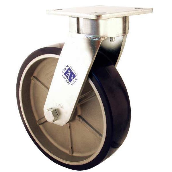 Zoro Select Kingpinless Swivel Plate Caster, 700 lb. 65-UAR-0420-S | Zoro