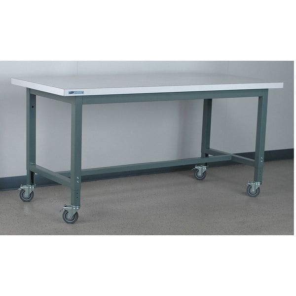 Stackbin Workbench, Mobile, Tubular, Frame E6030-1012 | Zoro
