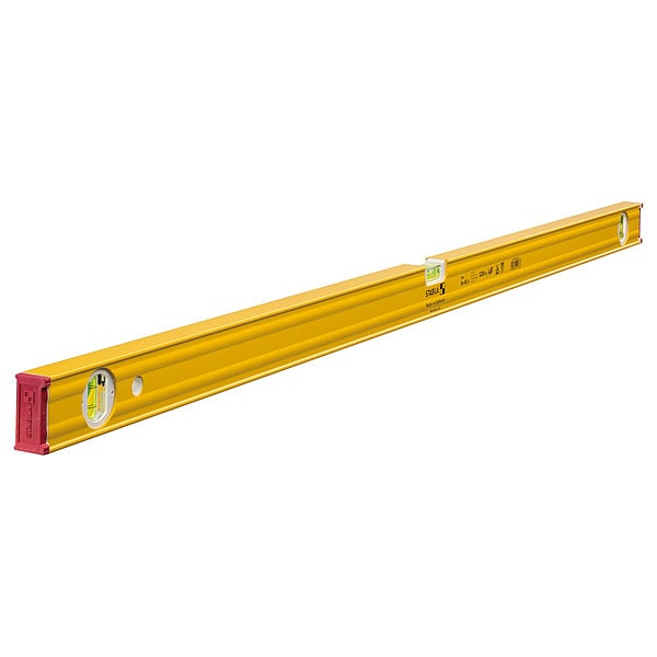 Stabila Box Level, Aluminum, 48 in L, 3 Vials 29048 | Zoro