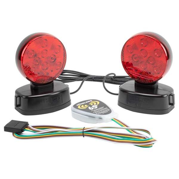 Blazer Magnetic LED Tow Light Kit, Wireless C6304 | Zoro