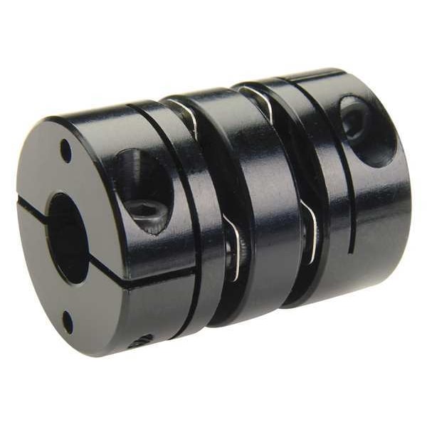 Ruland Coupling, Double Disc, Bore 3/8x3/8 In DCD16-6-6-A | Zoro
