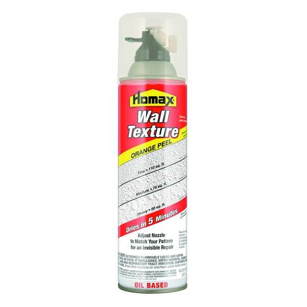 Homax Wall Textured Spray Patch, White, Orange Peel, 20 oz. (4055) | Zoro