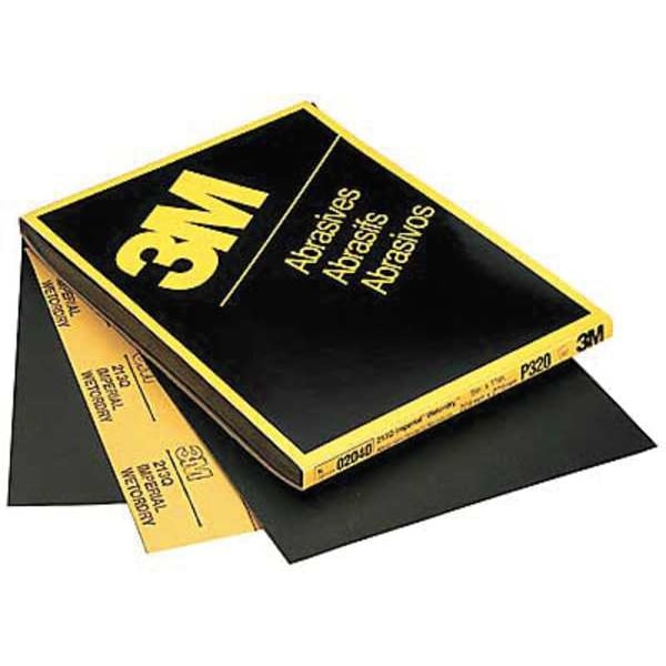 3M Sanding Sheet, 11x9 In, P240 G, AlO, PK250 60455067805 | Zoro