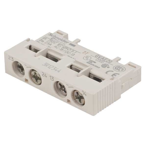 Schneider Electric Auxillary Contact (GVAE20) | Zoro