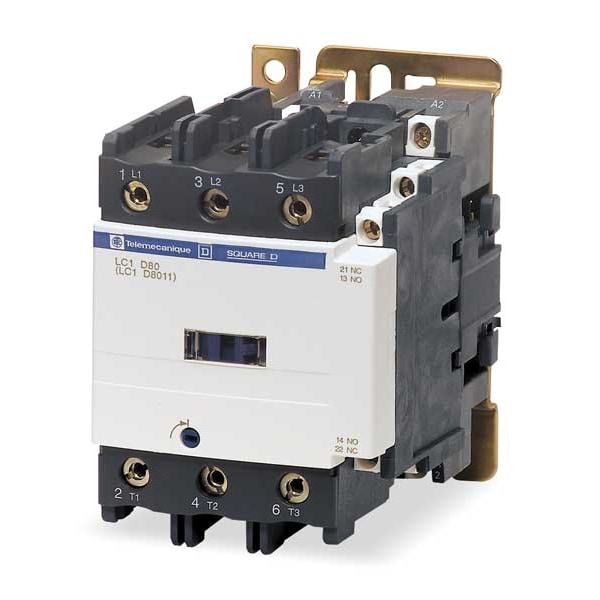 Schneider Electric IEC Magnetic Contactor, 1NC/1NO, 240V AC, 3 P, Non ...