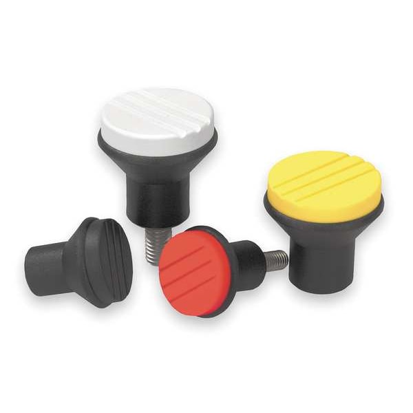 Kipp Mushroom Knob, M8 Internal Thread, 1.30"L, Thermoplastic K0251.08 | Zoro
