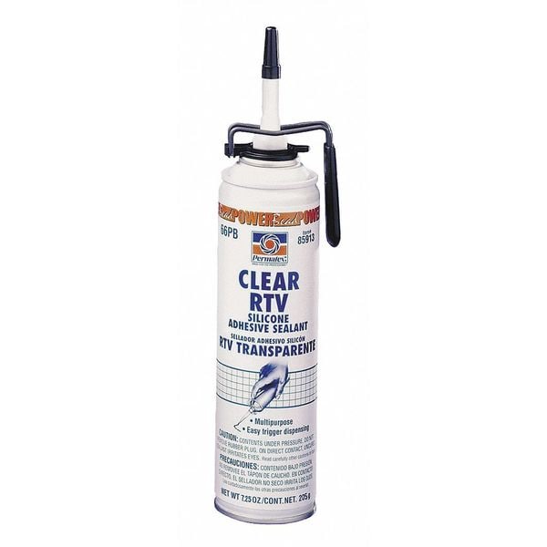 Permatex Multipurpose Gasket Sealant, 7.5 oz, Clear, Temp Range -75 to ...