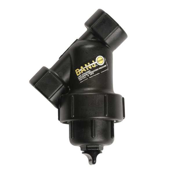 Banjo Y Strainer, Stainless Steel 40 Mesh, 1 in Pipe, FNPT x FNPT ...