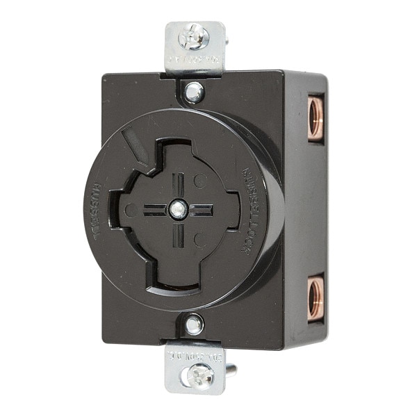 Hubbell Wiring Device-Kellems Locking Receptacle, Non-NEMA, 20/30 A ...