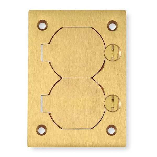 Hubbell Wiring Device-Kellems Floor Sub-Plate, Floor Box Type, 1 Gang ...