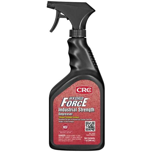 Crc Hydro Force Industrial Strength Cleaner/Degreaser, 32 oz Trigger ...