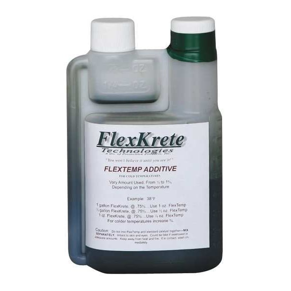 Flexkrete Additive, Concrete, Accelerate, 5 OzBtl, Clr FK-Temp | Zoro