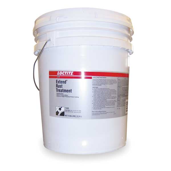 Loctite Rust Treatment, 5 Gal Pail, Opaque Extend 234984 | Zoro
