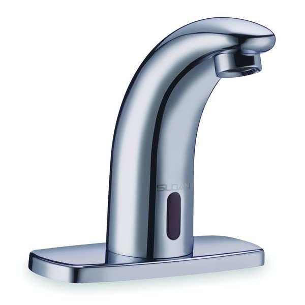 Sloan Sensor Bathroom Sensor Faucet, Single Hole Mount, Chrome 1 Hole ...