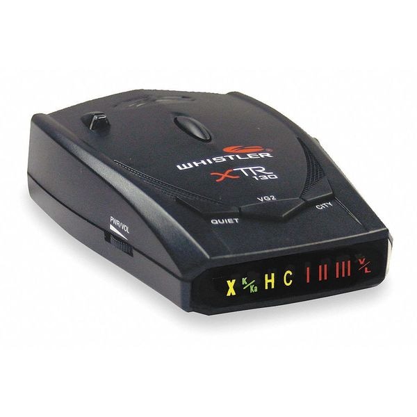 Whistler Radar Detector, Icon Display, Wind Mount XTR-130 | Zoro