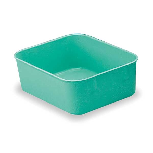 Lewisbins Nesting Container, Green, Fiberglass Reinforced Polyester, 6 ...