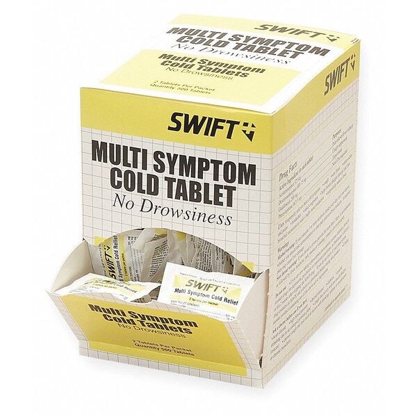 Honeywell North Multi-Symptom Cold, Tablet, PK500 2108500 | Zoro
