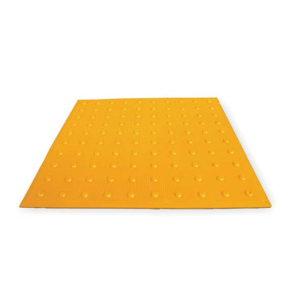 Ultratech Retrofit ADA Warning Pad Urethane Yellow, 2 ft W x 3 ft L, 3/ ...