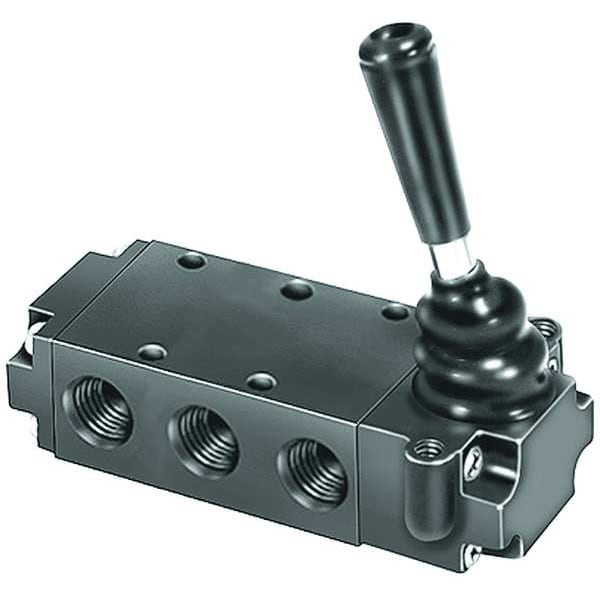 10 Qty Hand Push Pull Button Pneumatic Air Control Valve 5 Port 4 Way 2 ...