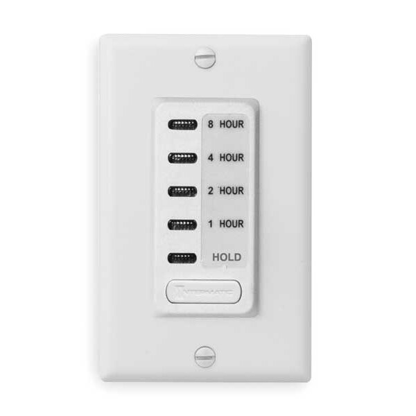 Intermatic Electronic Timer, 1-2-4-8-Hr, SPST, 120 V EI220W | Zoro