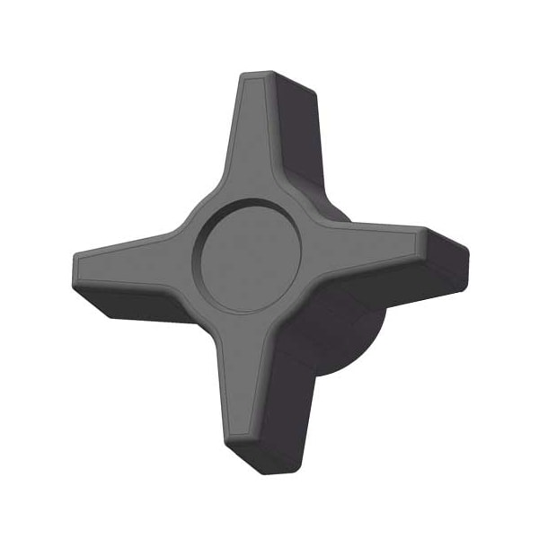 Innovative Components Four Prong Knob, 3/8-16 Thread Size, 1.125"L ...