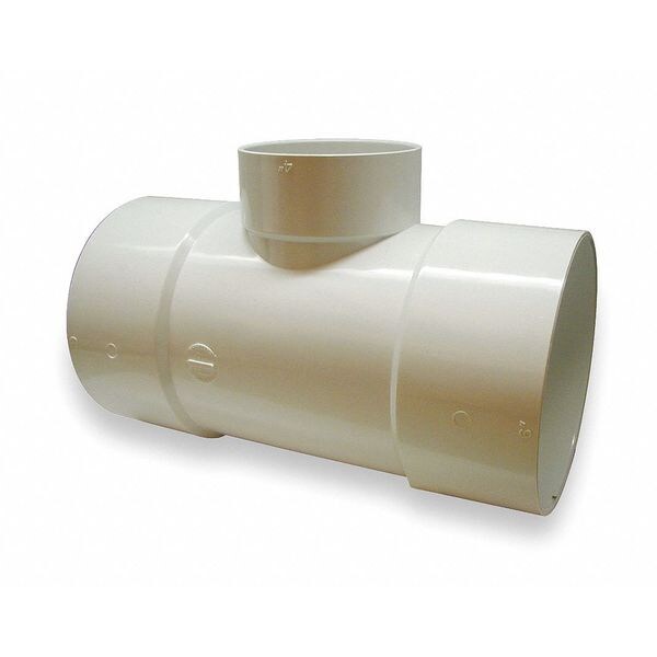 Charlotte Pipe And Foundry 3" Spigot x Hub PVC DWV Tee 03359 | Zoro