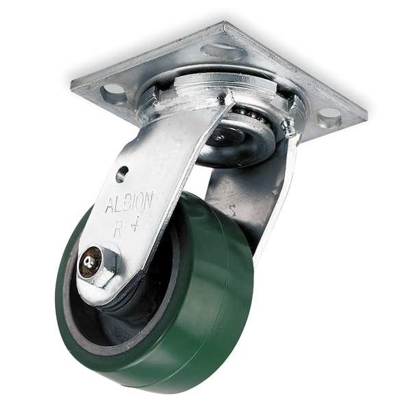 Colson 6" X 2" Non-Marking Polyurethane Swivel Caster, No Brake, Loads Up To 1230 lb 16PD06201S ...