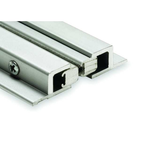 National Guard Double Door Weatherstrip, 8 ft, Gray 140PA-8 | Zoro