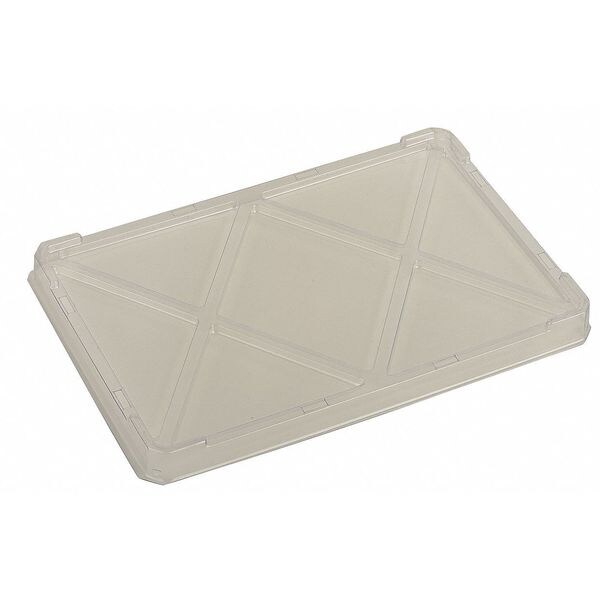 Akro-Mils Industrial Grade Polymer Lid, Clear 33161 | Zoro