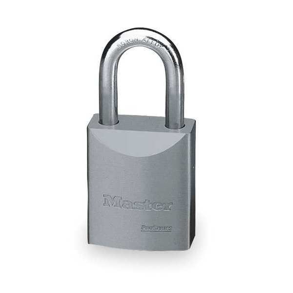 Master Lock Padlock, Keyed Different, Standard Shackle, Rectangular ...