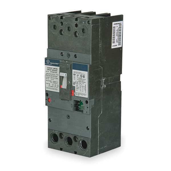 GE 250 A, 3 pole Molded Case Circuit Breaker, SF, 600V AC, - SFLA36AT0250
