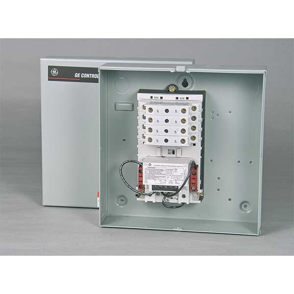 Ge 120VAC Mechanically Held Lighting Contactor 8P 30A CR463M80NJA10A0 ...