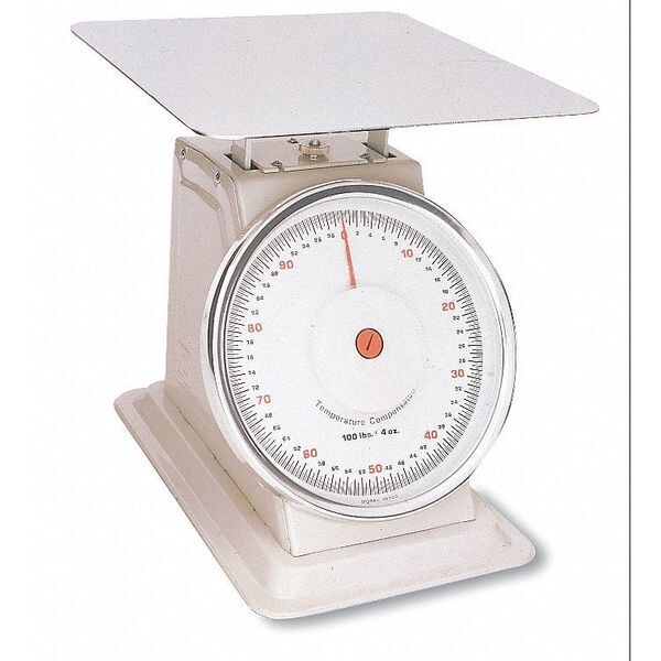 Rubbermaid Commercial Heavy Duty Receiving Scale, 100 lb. Cap. FG10100 ...