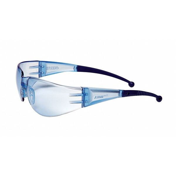 Delta Plus Safety Glasses, Blue Uncoated SG-400B | Zoro
