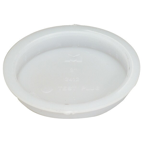 Mueller Industries 1-1/2" Hub Styrene Test Cap 02411 | Zoro