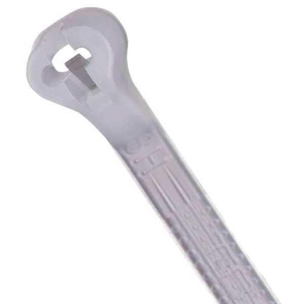 Ty-Rap Cable Tie, 4 in L, 5/8 in Max Bundle Dia., Natural, Nylon 6/6 ...