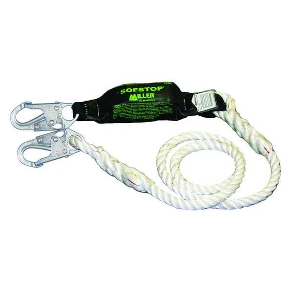 Honeywell Miller SofStop(TM) Positioning Lanyard, 6 ft. Length, Snap ...
