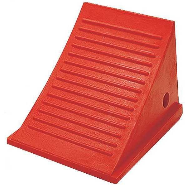 Checkers 8-1/2 in. Urethane Wheel Chock in Orange UC1500-4.5 | Zoro