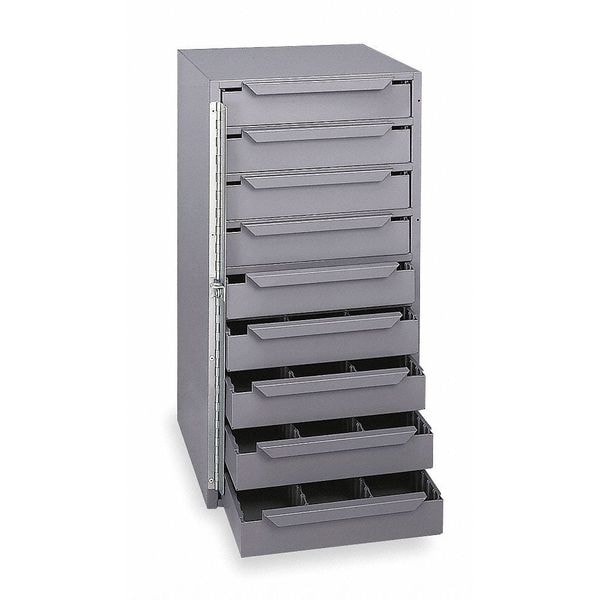 Durham 611-95 Storage Cabinet,12-5/8 in W,9 drawers | Zoro.com