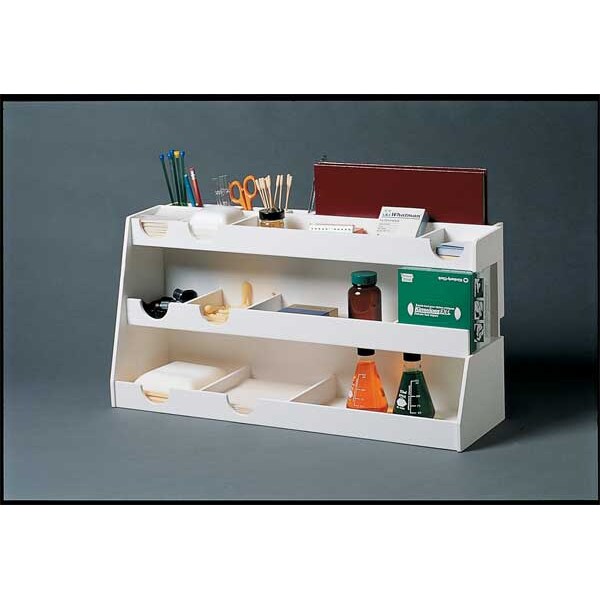 Ak Organizer, Benchtop, 17Compmnt, 12x24x7.5In 50124 | Zoro