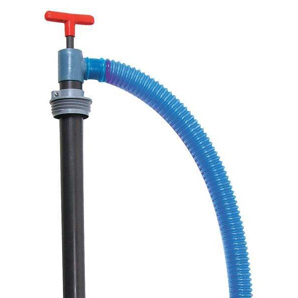 Beckson Hand Drum Pump, Piston, PVC 436PF3-S | Zoro