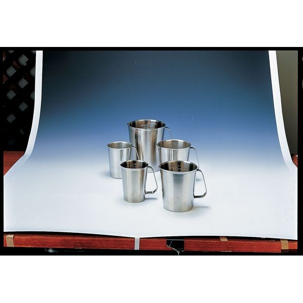 Zoro Select Graduated Measure, 32 oz., Stainless Steel 85320 | Zoro
